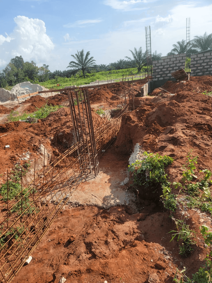 Construction neuve d’un magasin de stockage, Bénin - RSO Structure