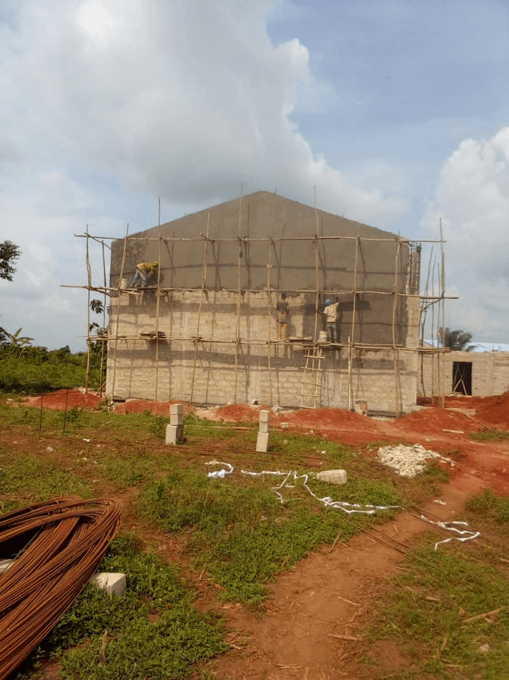 Construction neuve d’un magasin de stockage, Bénin - RSO Structure